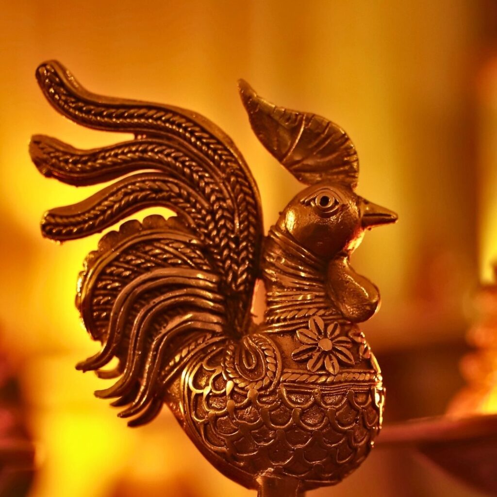 Buy Dhokra Art Online In India | Dokra Rooster