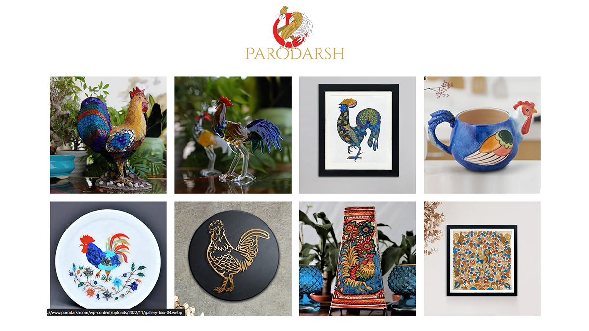 Rooster Painting Online | Modern, Abstract & Rooster Oil Painting ...